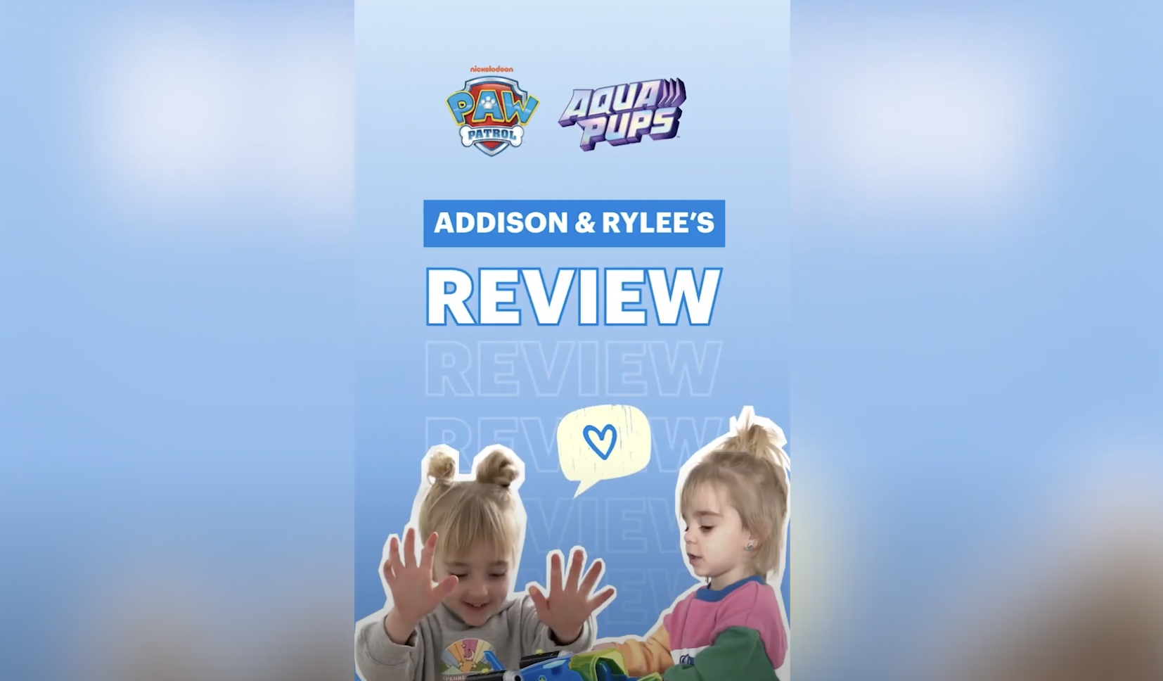 PAW Patrol - Addison and Rylee's Whale Patroller with double review | Kiindred