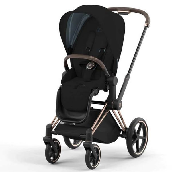 CYBEX E PRIAM V22 Pram with Rose Gold Chassis | Kiindred