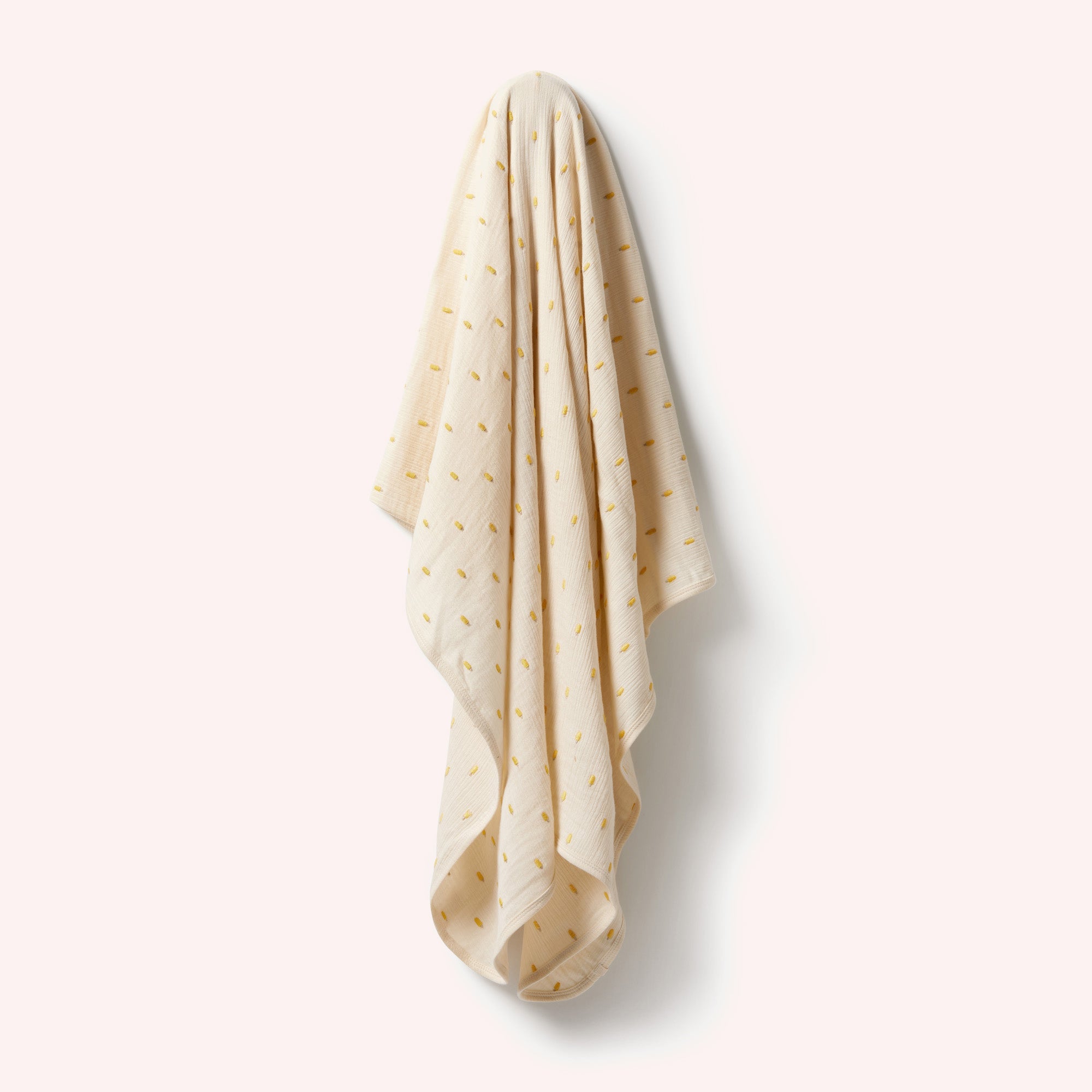 Organic Crinkle Bunny Rug - Ice Pops | Kiindred