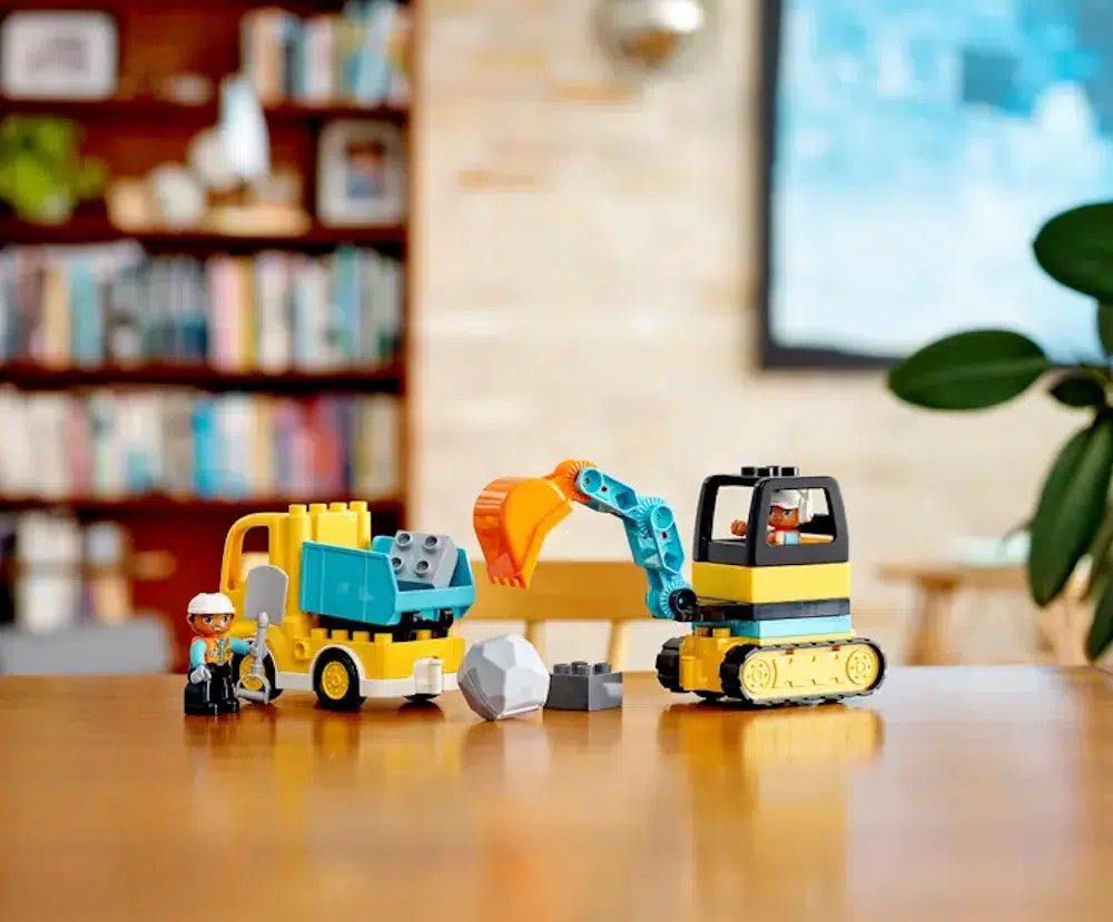 LEGO®DUPLO® Truck & Tracked Excavator | Kiindred