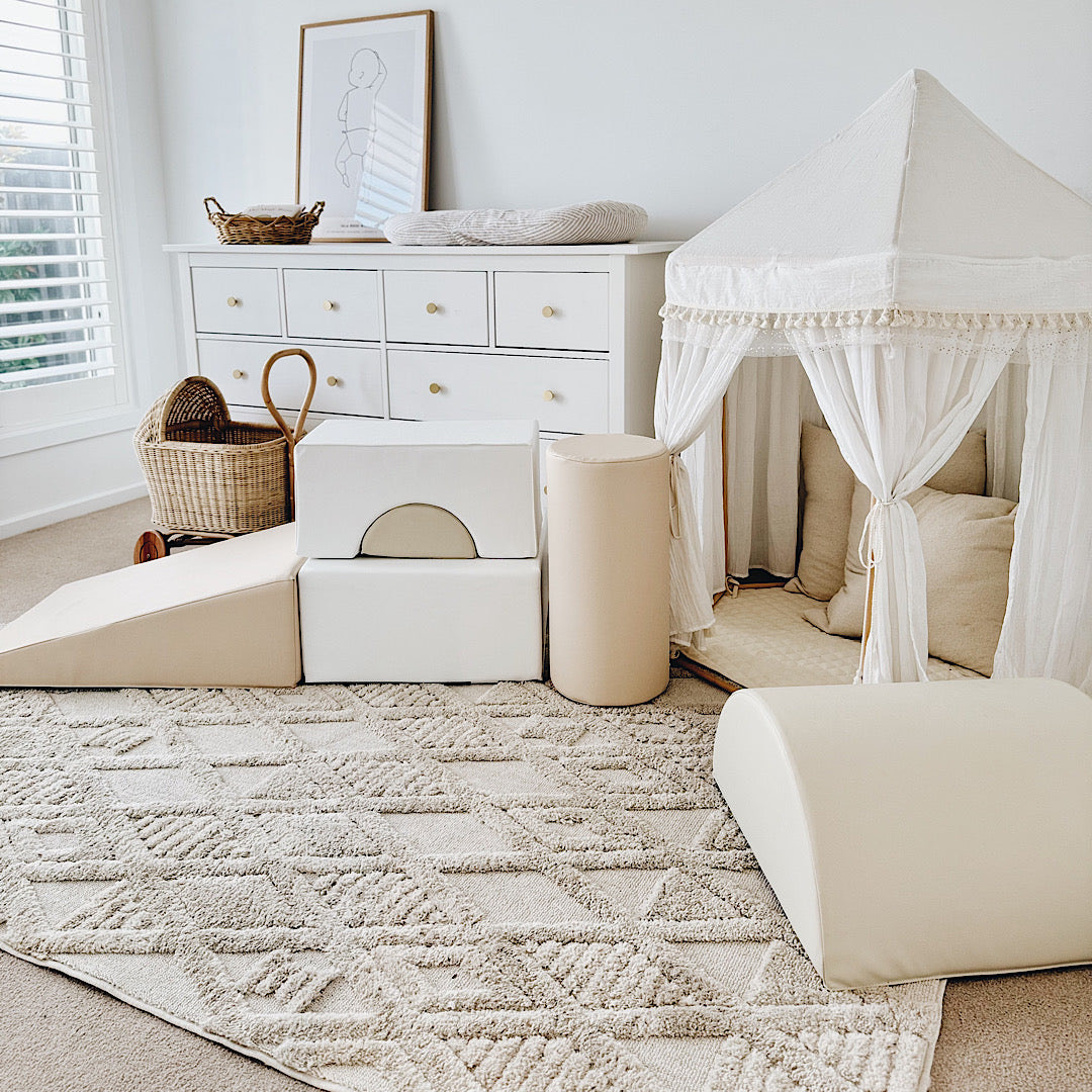 Shapes Soft Play | Sand & Camel | Kiindred