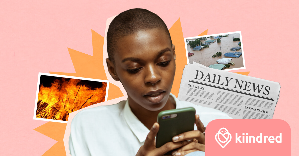 How Does Bad News Affects Your Mental Health? - Kiindred