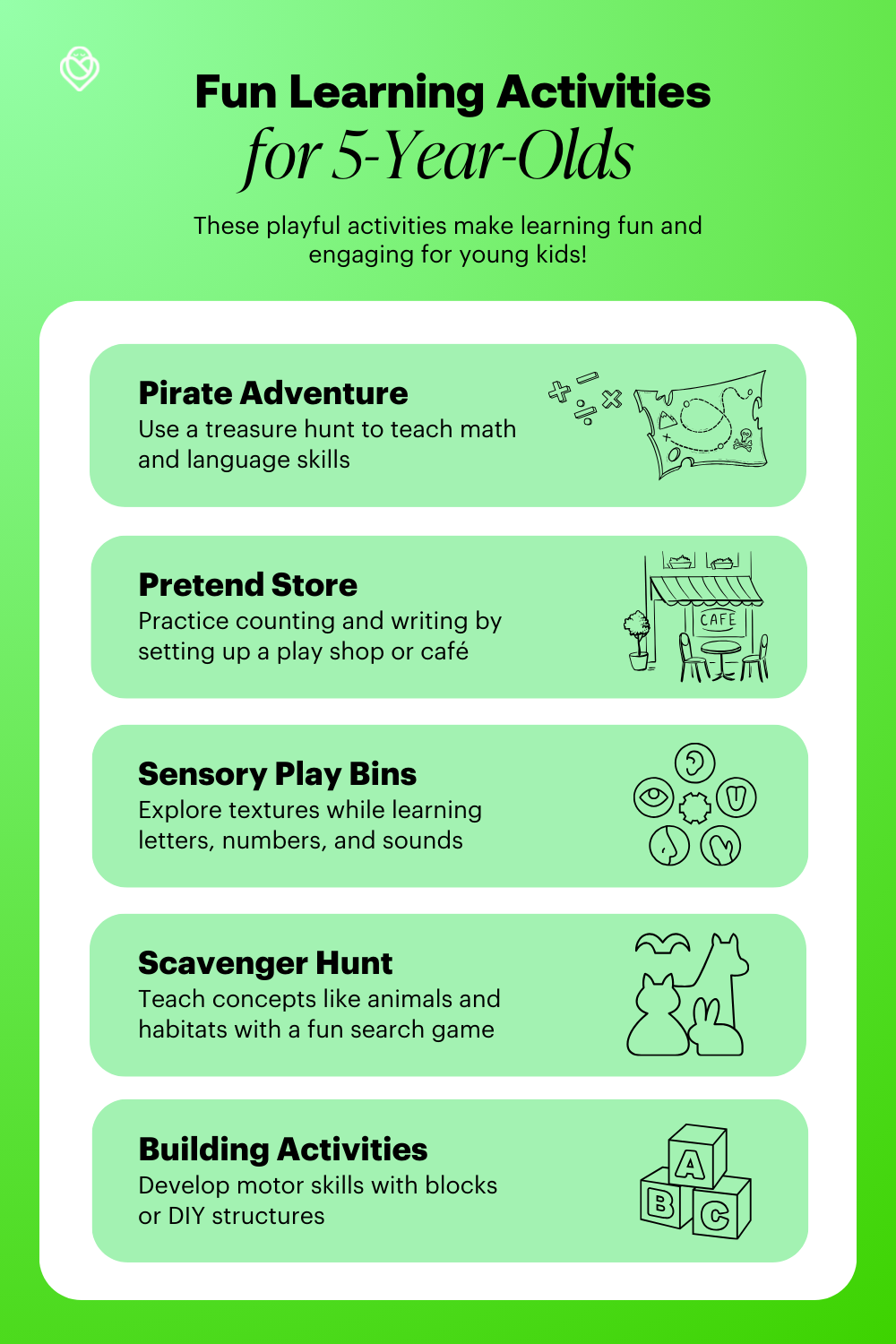 Educational Activities for 5 Year Olds: Fun & Smart - Kiindred