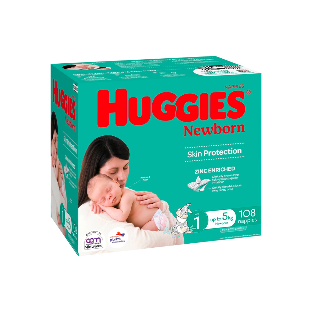 Huggies Newborn & Infant Nappies | Kiindred