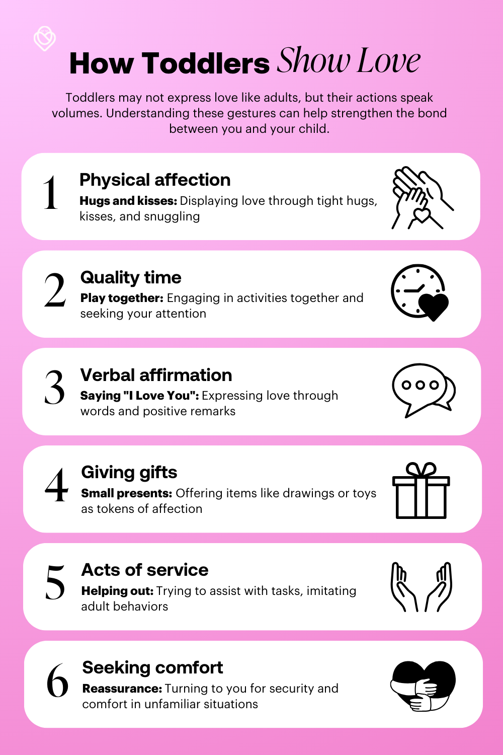 6 Sweet Signs Your Toddler Loves You Deeply